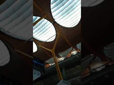 Madrid Barajas Airport - collecting luggage