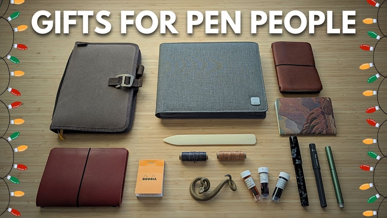 The Pen Person's Holiday Gift Guide: 12 Gift Ideas for Pen and Stationery Enthusiasts