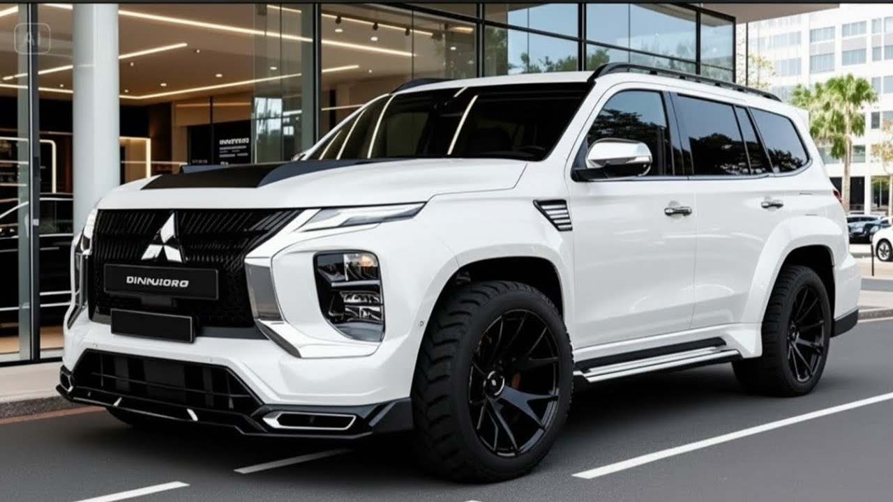 Mitsubishi Pajero 2026-27 onthuld! De legendarische SUV is terug, groter, stoerder en krachtiger dan ooit.