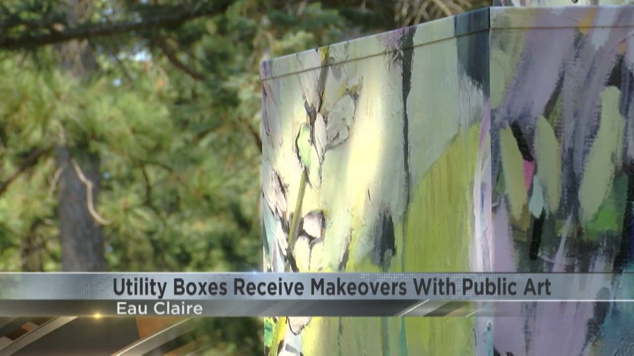 Utility boxes receive local art makeovers
