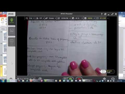 Ch.24 and 25 Part 2.Pregnancy, Childbirth, Puerperium;Abortion, Ectopic Pregnancy