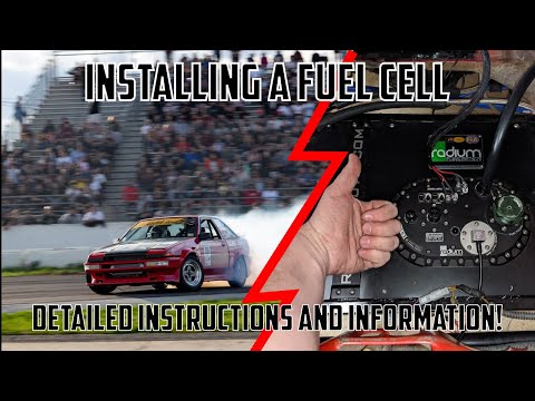 HOW TO INSTALL a RACE CAR FUEL CELL!