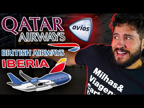 MILHAS AVIOS/ Iberia Plus x British Airways Executive Club e QATAR Privilage Club