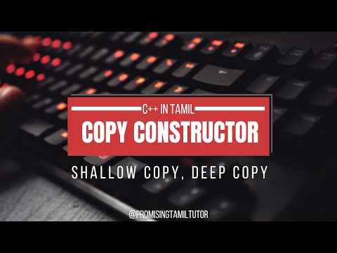 The Meaning of 'Shallow Copy and Deep Copy' in C++|| Learn More about Types of Copy Constructor
