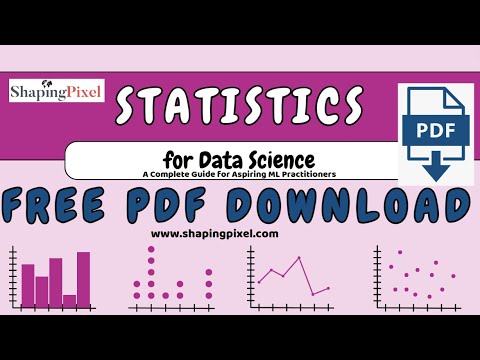 Statistics for Data Science - A Complete Guide for Aspiring ML Practitioners | Free PDF Download