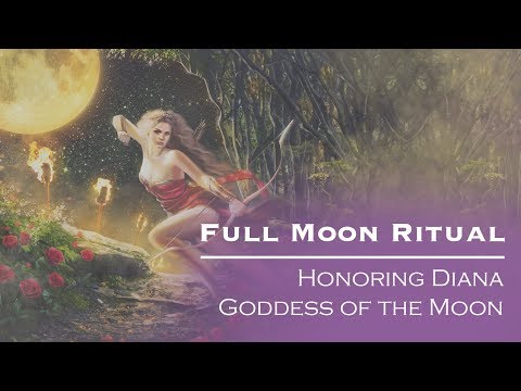 Roman Full Moon Ritual: Honoring Diana - Goddess of the Moon