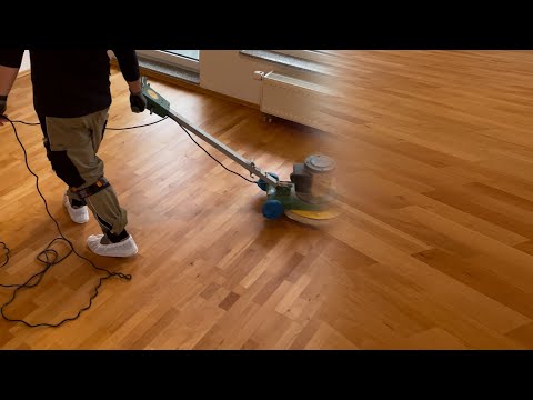Gewusst wie: Parkett schleifen