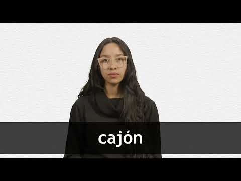 English Translation of “CAJÓN” | Collins Spanish-English Dictionary