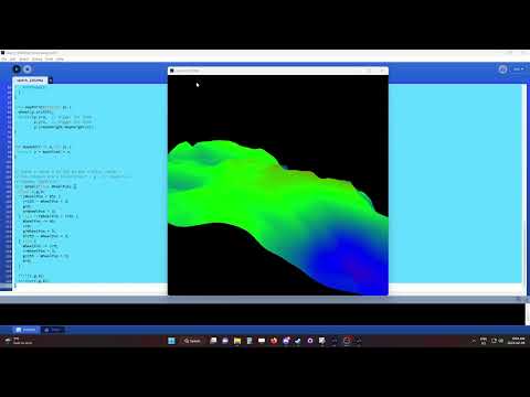 10 minute code: 3D Perlin noise Terrain in Processing – Marginally Clever Robots