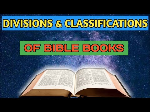 Division and Classification of the Bible |by Biblical knowledge