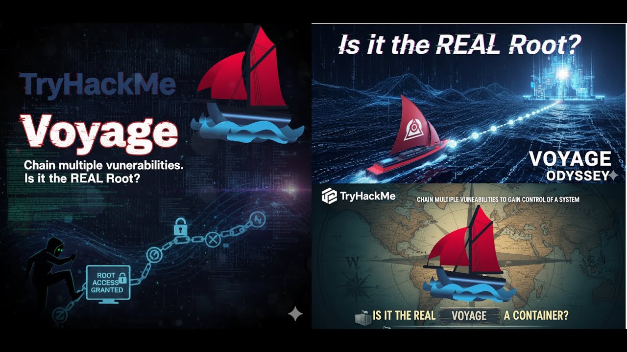 TryHackMe Voyage Full Walkthrough 2025 - Joomla CVE-2023-23752 - Python Pickle RC - LKM Escape