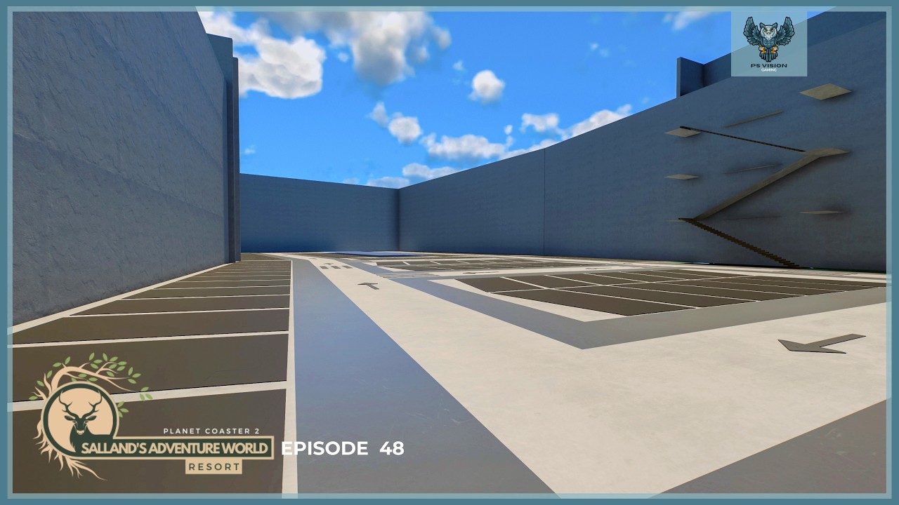 Parking Layout And Road Markings | Salland's Adventure World | 48