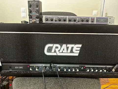 Crate GX-130C Amp Head (Ampeg VH-140C) Rare! Cannibal Corpse! | Reverb