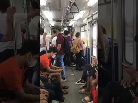 Train on Philippines 🚆🚉 #mrt #ph #train