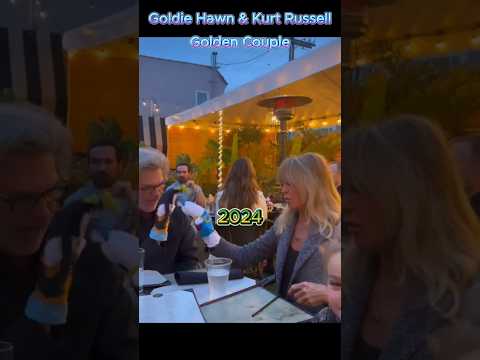 Goldie Hawn 79 years old, Kurt Russell 74 years old #80smovies #celebrity