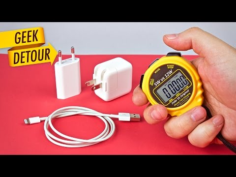 iPad charger VS iPhone charger: how to charge your iPhone faster? Are cheap/fake chargers dangerous?