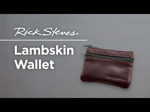Rick Steves Lambskin Travel Wallet