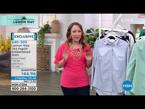 Lemon Way 365 Poplin Embellished Shirt