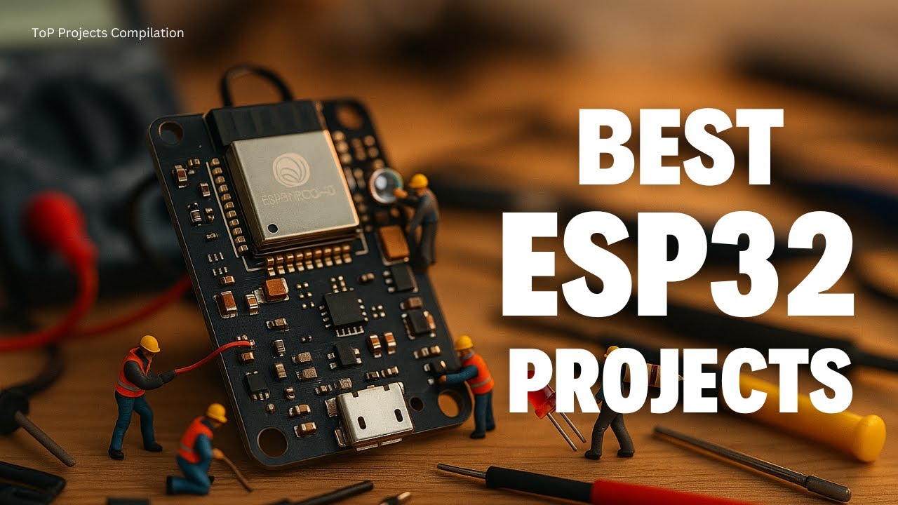 12 New ESP32 Projects!