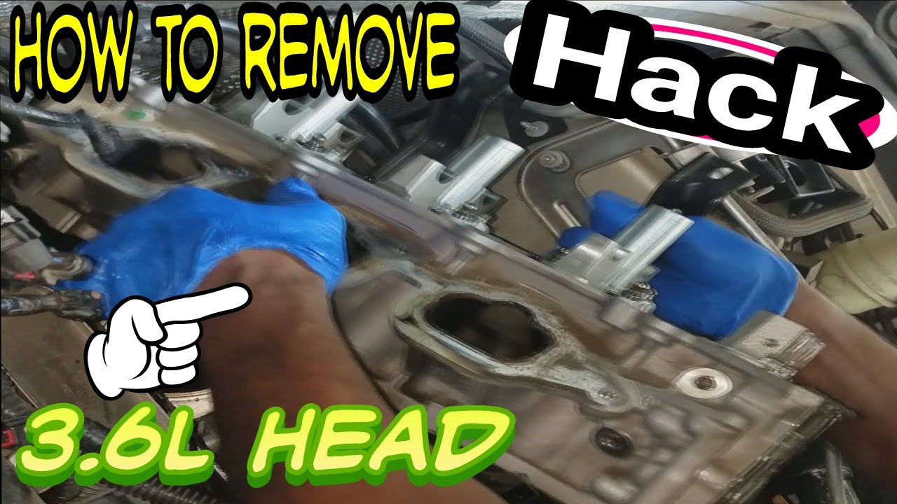How to remove a Cylinder head LEFT SIDE BANK 2 3.6 Pentastar V6 Problems. Ticking noise.HACK CHEAT