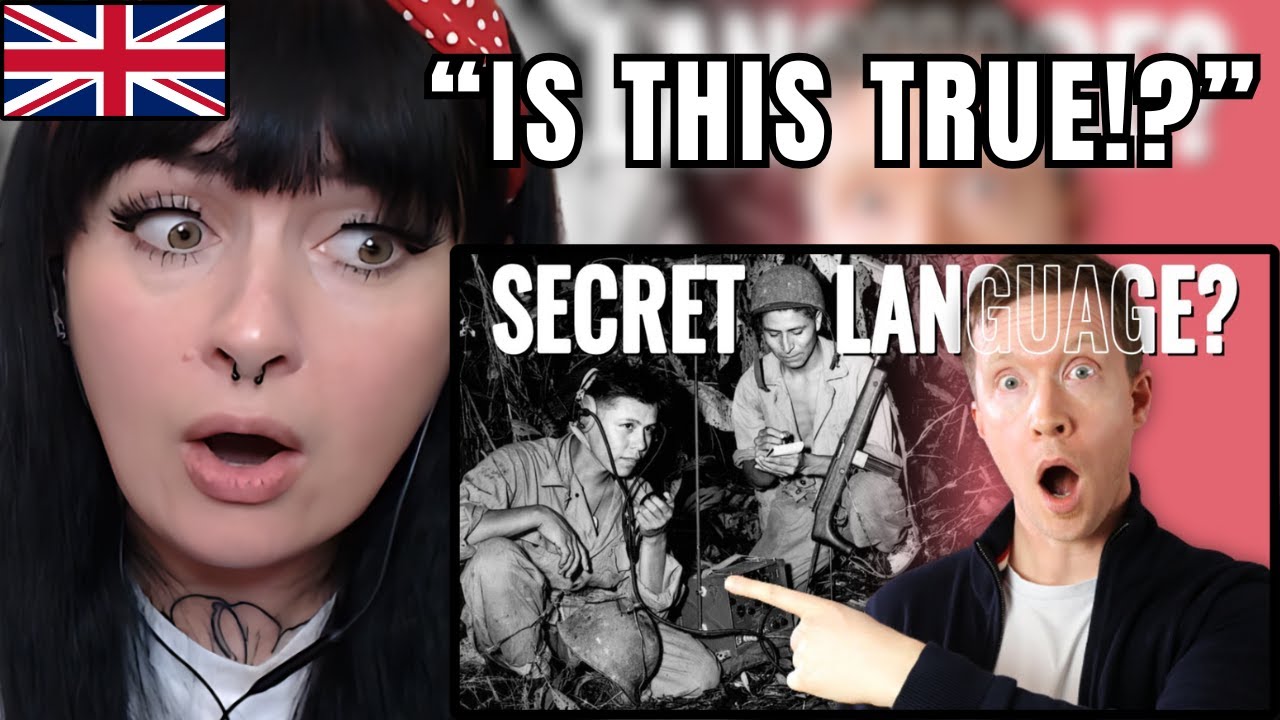 Brit Girl Reacts to Secret Language That Helped Win World War II | Navajo Code Language