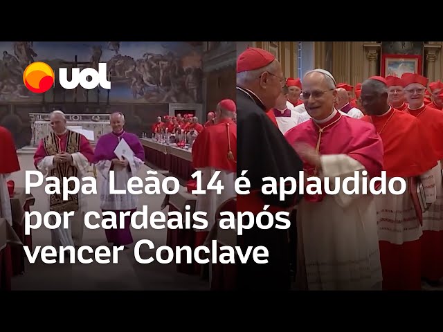 Papa Leão 14: Americano supera favoritos e faz discurso agregador