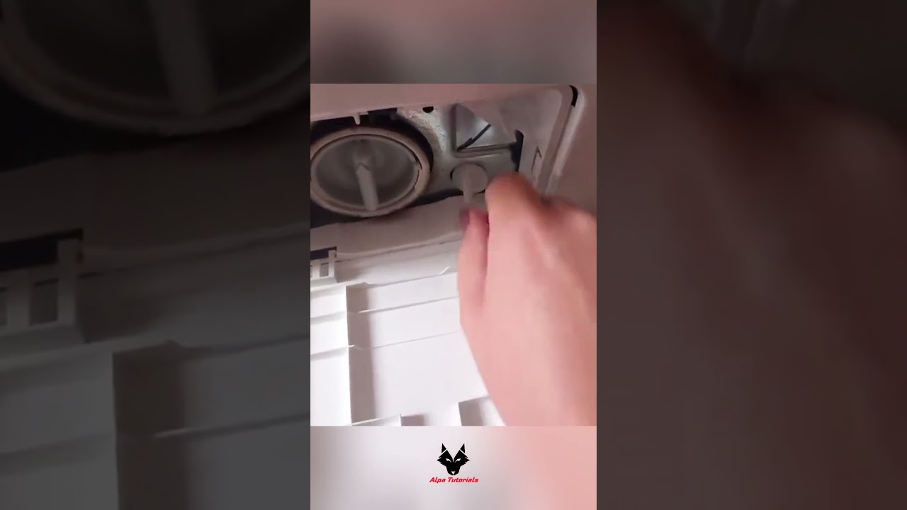 Come pulire il filtro della lavatrice