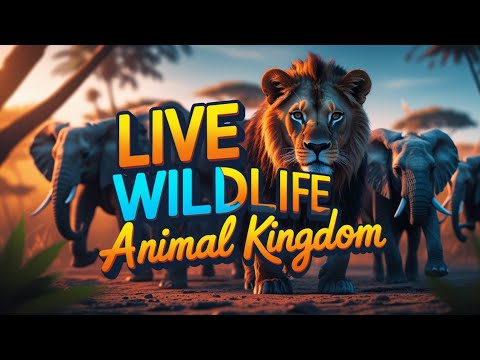 🔴 LIVE: Animal Kingdom 24/7 | Watch Wild Animals in Action | Wildlife Documentary Playlist
