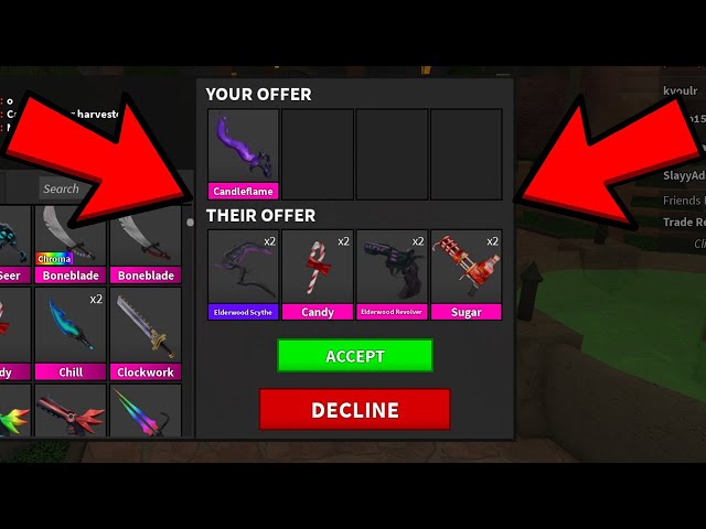 5 best Godly weapons in Roblox Murder Mystery 2