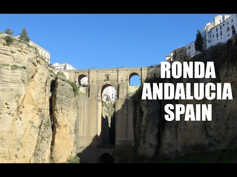 RONDA, SPAIN: PUENTE NUEVO & EL TAJO GORGE