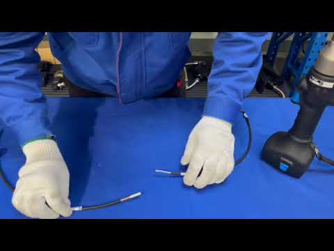 B40-20C hydraulic crimping tool for photovoltaic and electrical installation sites