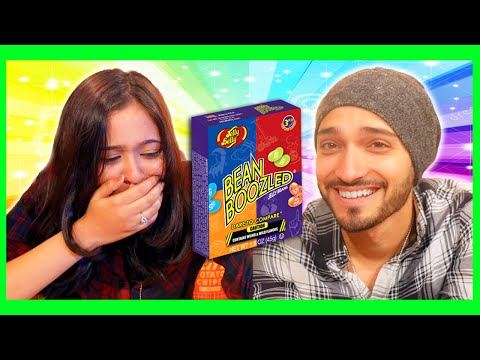 BEAN BOOZLED CHALLENGE! (Karim vs Saskia)