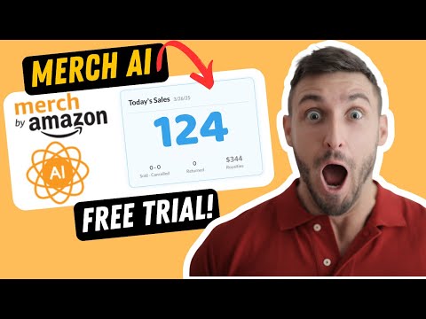 🔥 Boost Your Merch by Amazon Sales with Merch AI | Chrome Extension Demo + Free Trial!!