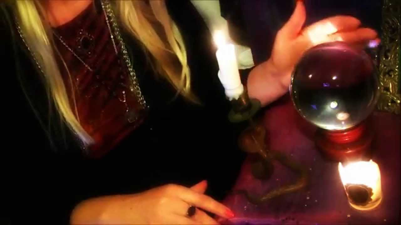 Crystal Ball Reading Fortune Teller's Parlor Gypsy Witch Magick Shoppe