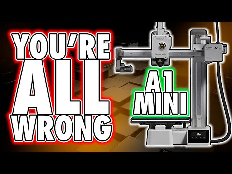Bambu Lab - A1 Mini Review - IT WASN'T MADE FOR YOU!!!!!