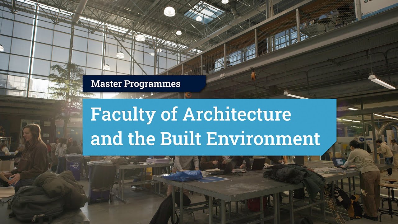 TU Delft | Introduction MSc programmes at the Faculty of Architecture and the Built Environment