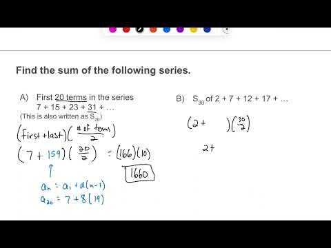 Arithmetic Series