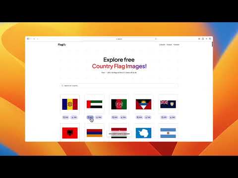 Free Country Flag Image | SVG & PNG | uitool.in