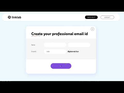 Linklab | Learn how to set up the 2 free branded email IDs