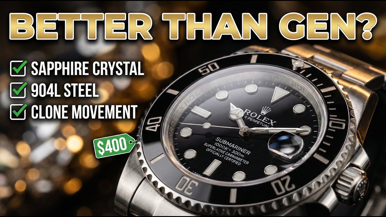 The $400 Clone That CRUSHED The $15,000 Rolex Submariner