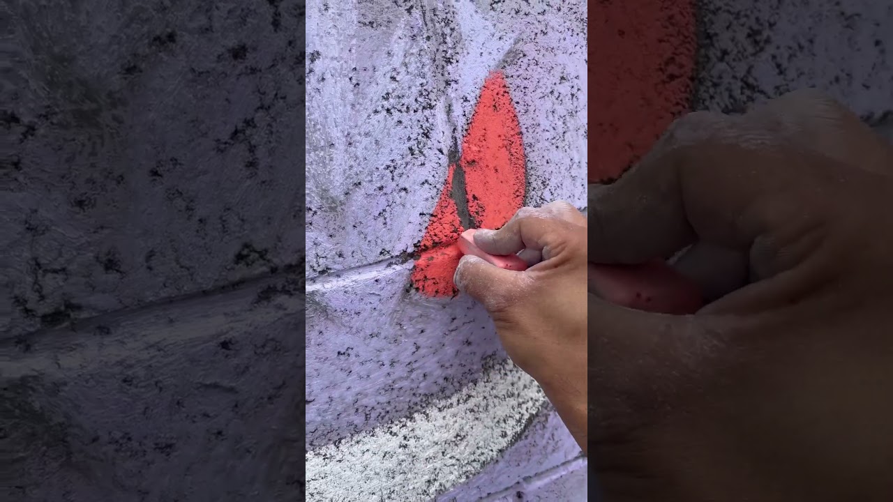 Drawing GENGAR In CHALK! #fanart