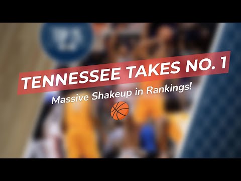 π Tennessee Takes Top Spot! π College Basketball Rankings
