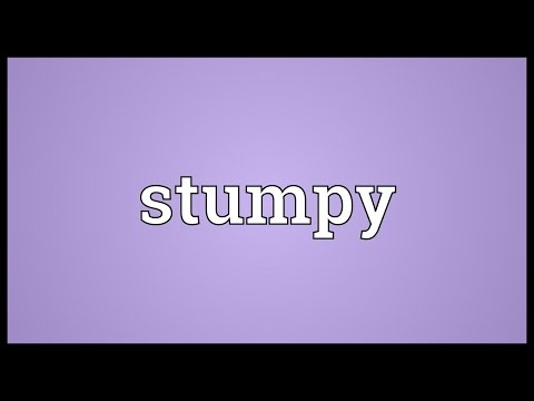 Stumpy Meaning