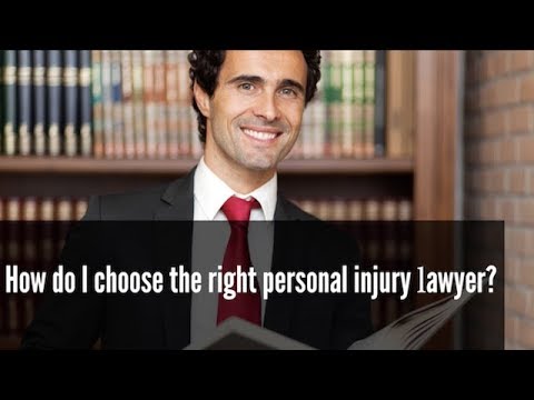 How do I choose the right personal injury lawyer?