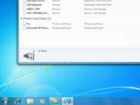 How to View Printer and Camera Devices in Windows 7