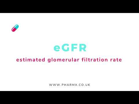 eGFR | Estimated Glomerular Filtration Rate | Pronunciation