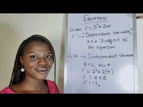 HOW TO CHANGE THE SUBJECT FORMULA IN ALGEBRA