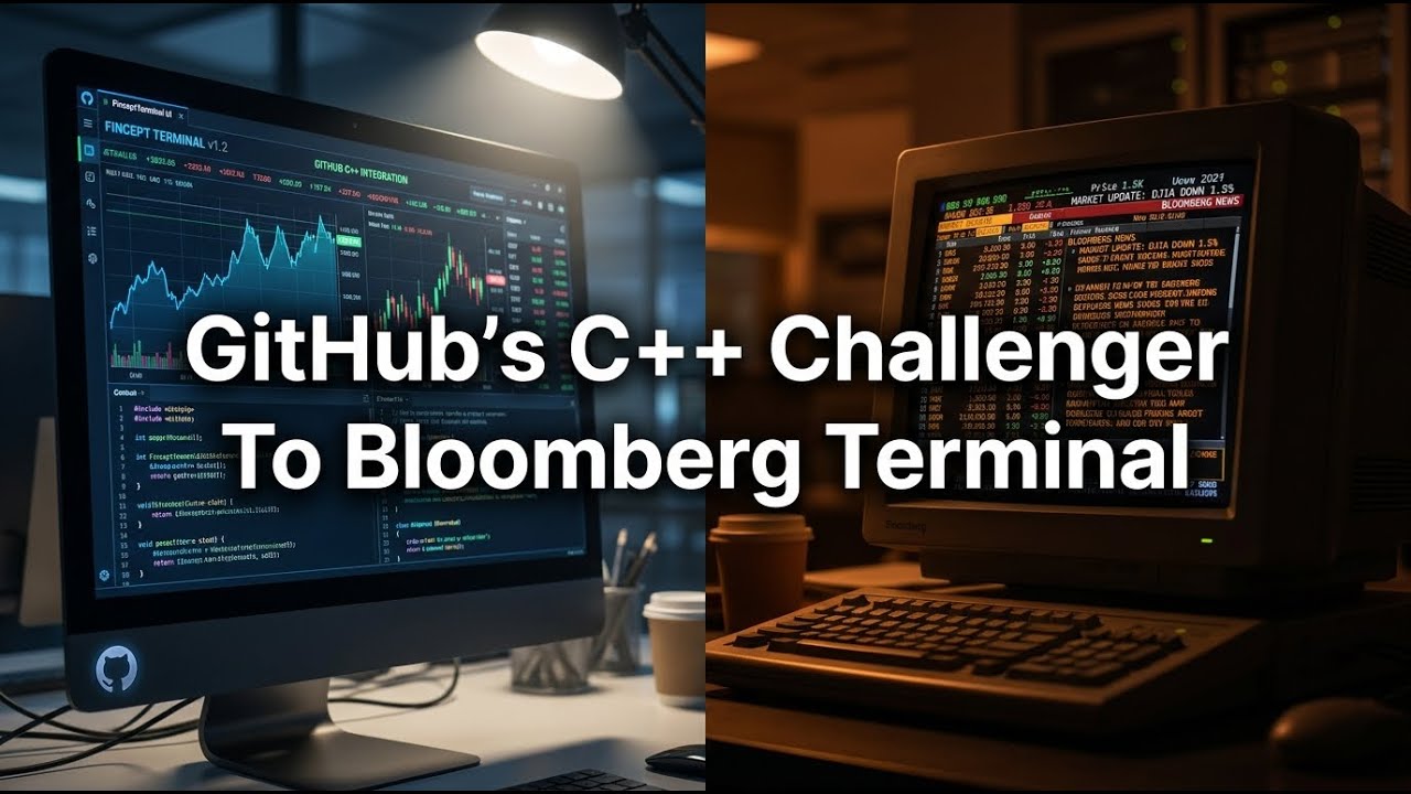 An open-source killer of the Bloomberg Terminal? FinceptTerminal hands-on: native C++ performanc...