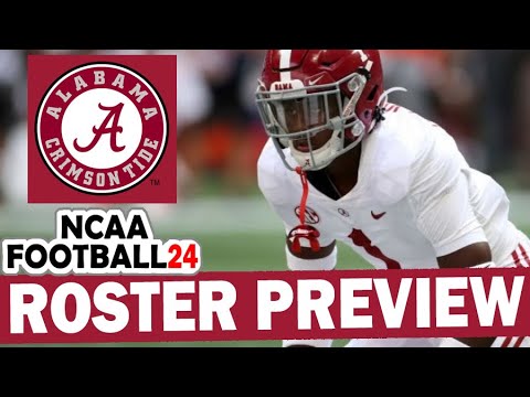 Alabama 2023 Roster Preview (NCAA 14)