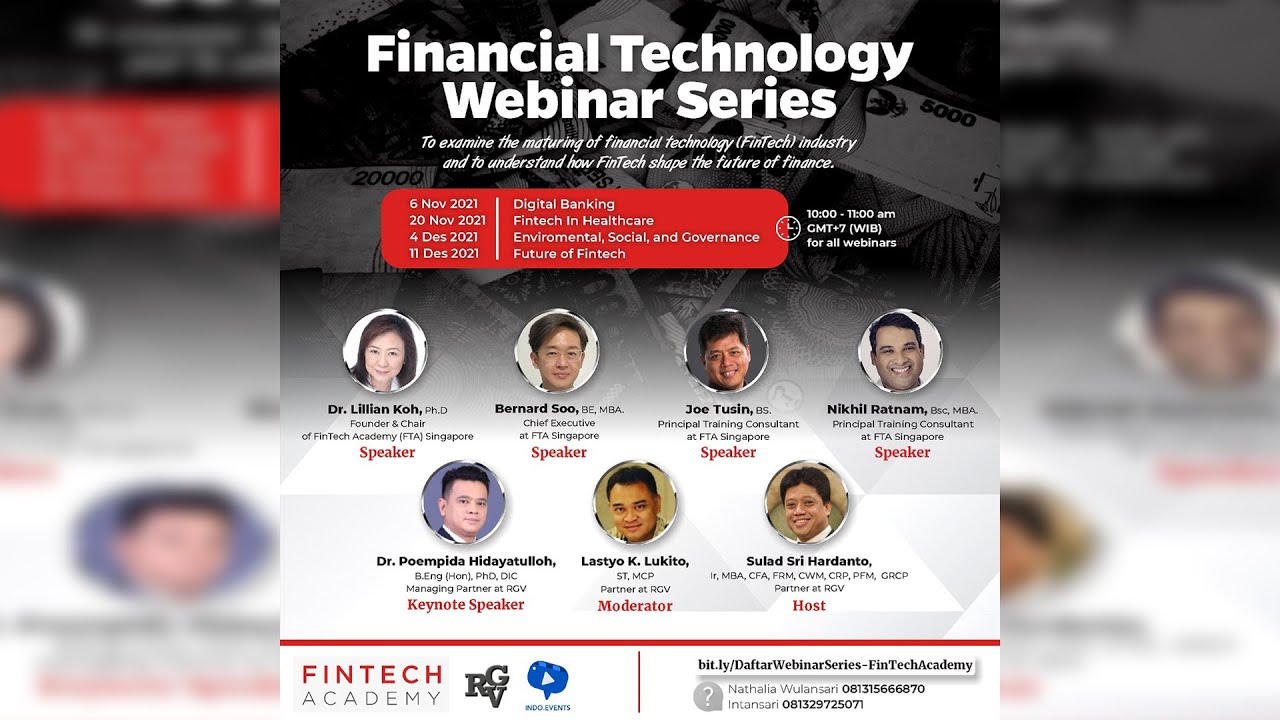 Financial Technology Webinar Series 